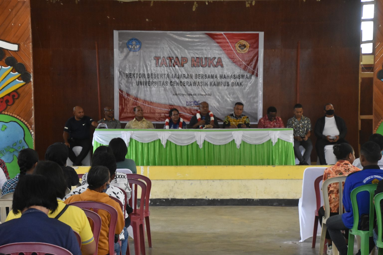 Pimpinan Uncen Kunjungi Kampus Uncen Biak. – UNCEN