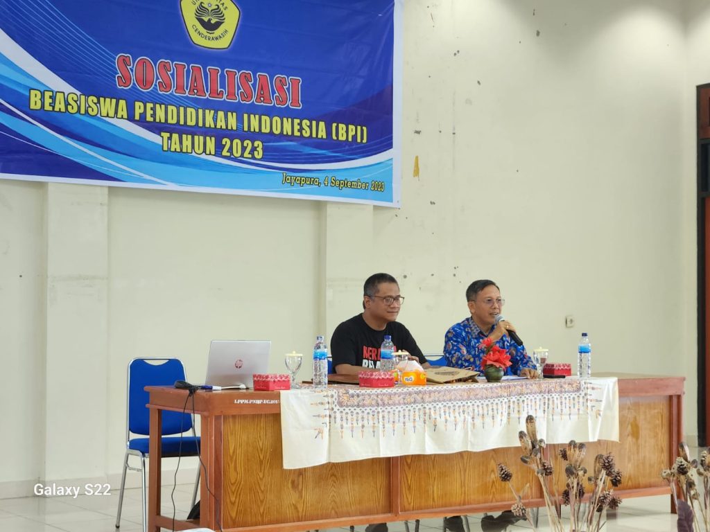 Sosialisasi Beasiswa Pendidikan Indonesia ( BPI) Tahun 2023. – UNCEN