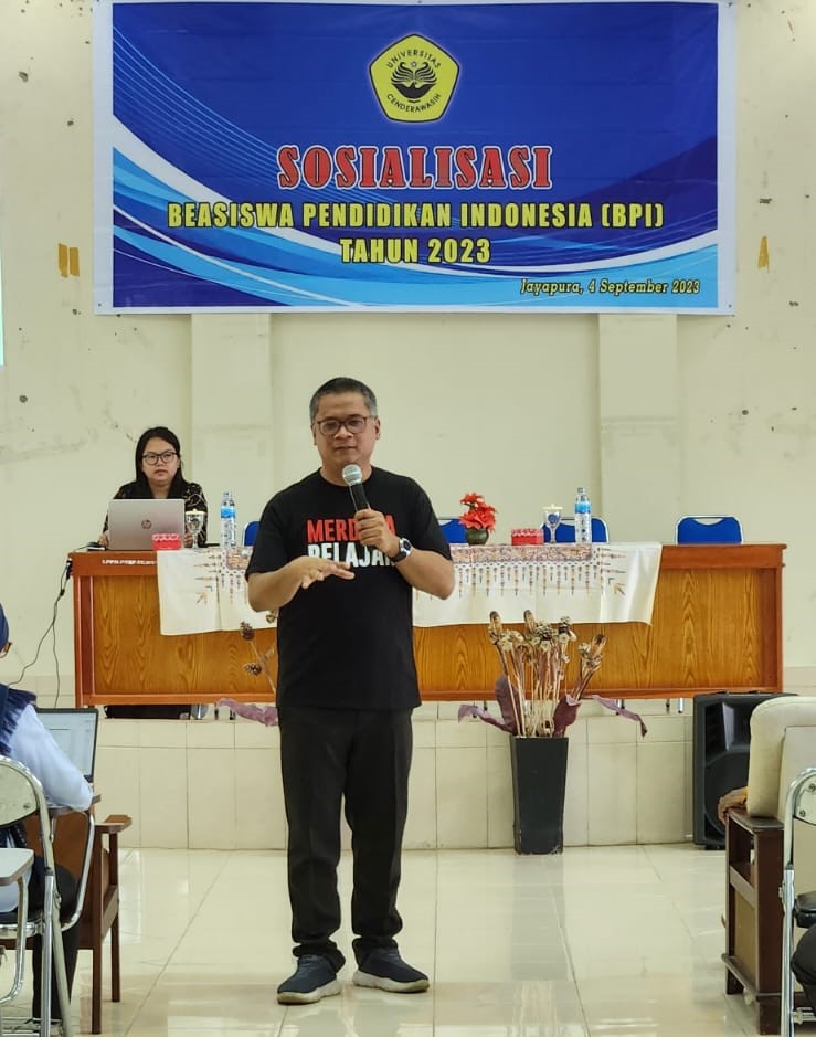 Sosialisasi Beasiswa Pendidikan Indonesia ( BPI) Tahun 2023. – UNCEN