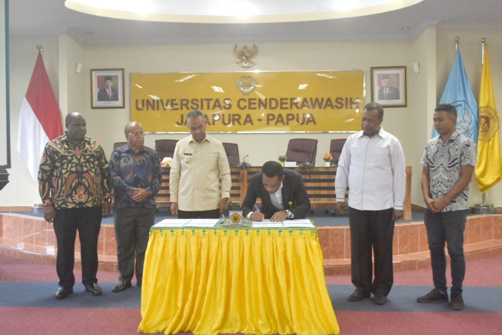 Pemerintah Provinsi Papua Pegunungan jalin kerjasama dengan Uncen. – UNCEN